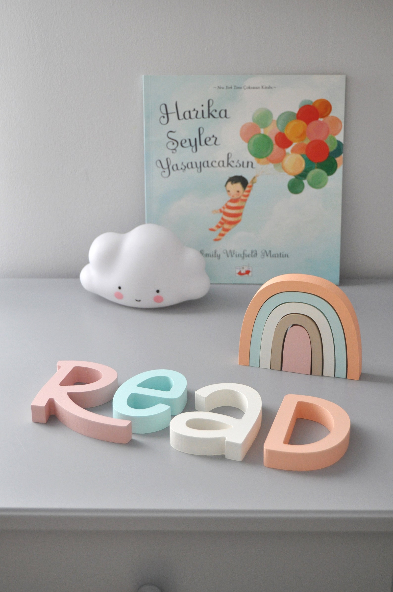 Read Wooden Letters Nursery Wall Decor - Pastel Colorful Letters - Best ...