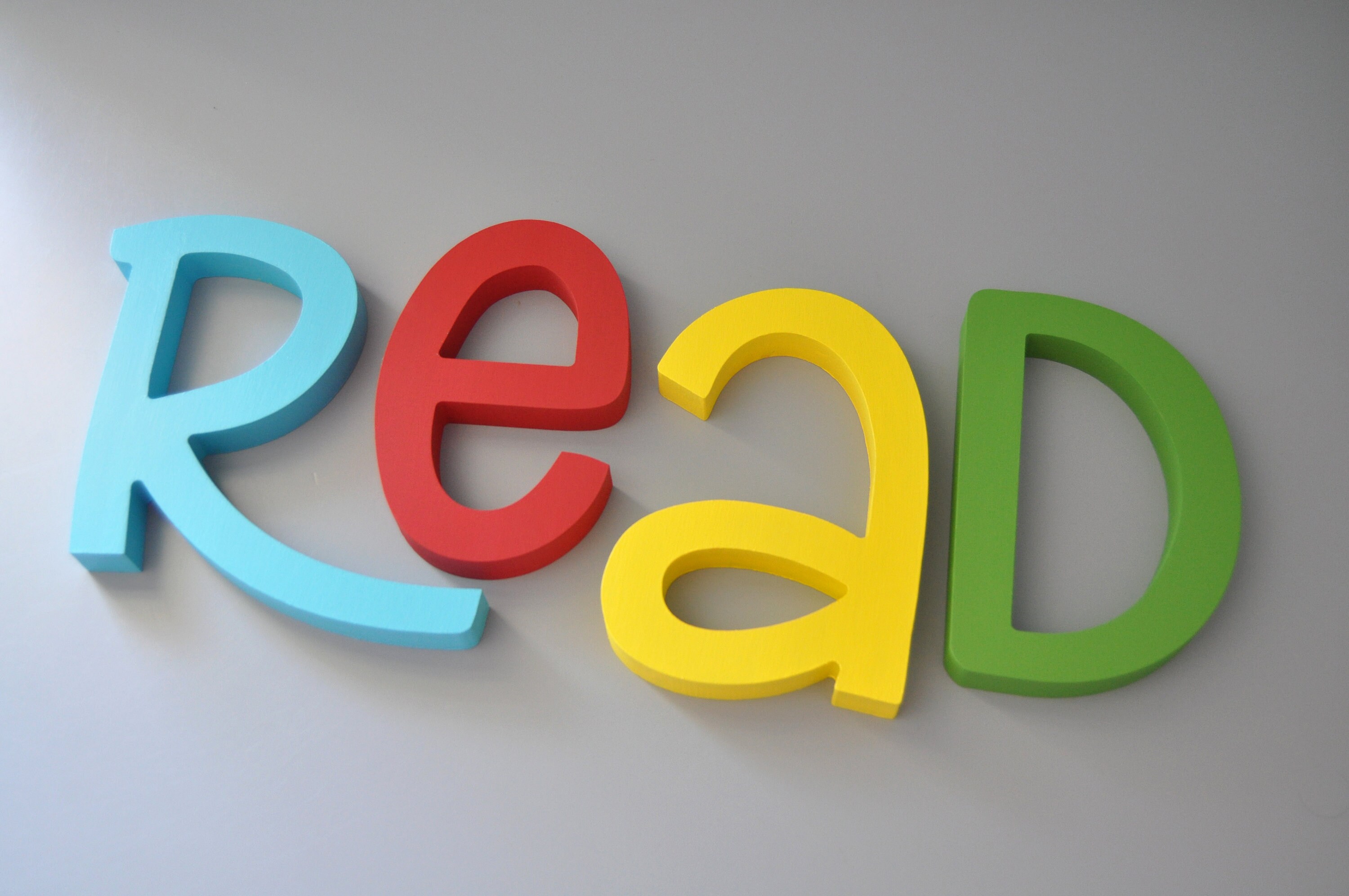 Read Wooden Letters Nursery Wall Decor - Brigt Colorful Letters - Best ...