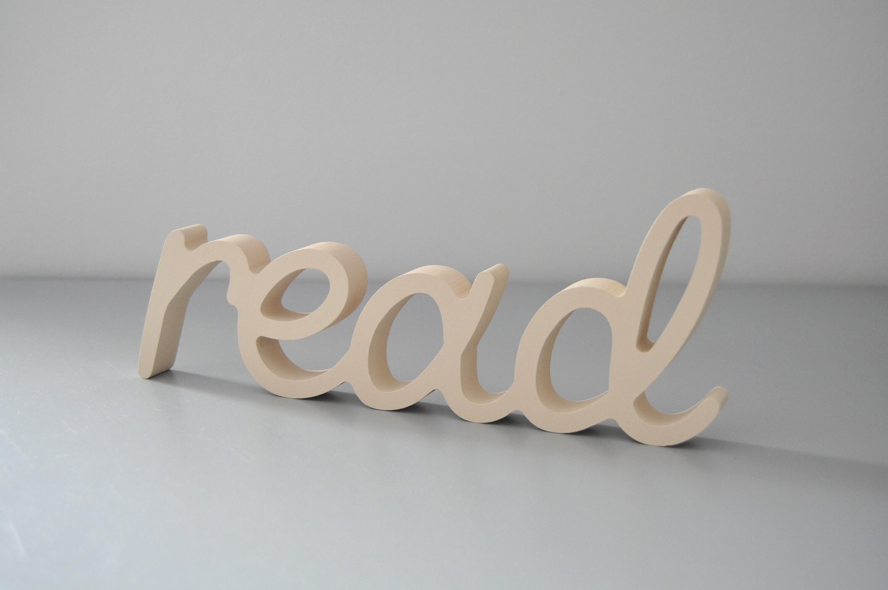 Read Wooden Sign Nursery Wall Decor Beige Color Best Gift - Etsy