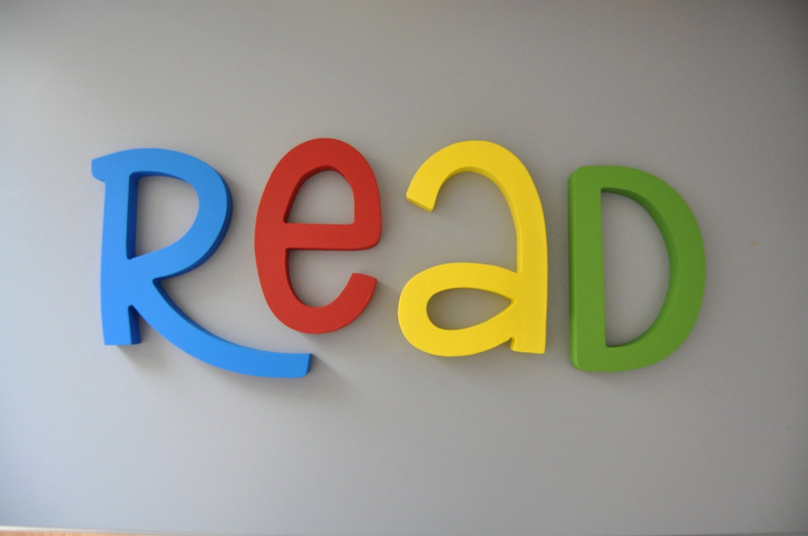 Read Wooden Letters Nursery Wall Decor - Brigt Colorful Letters - Best ...