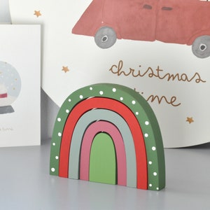 Rainbow Christmas Decoration Nursery Decor Boho Ornaments - Etsy