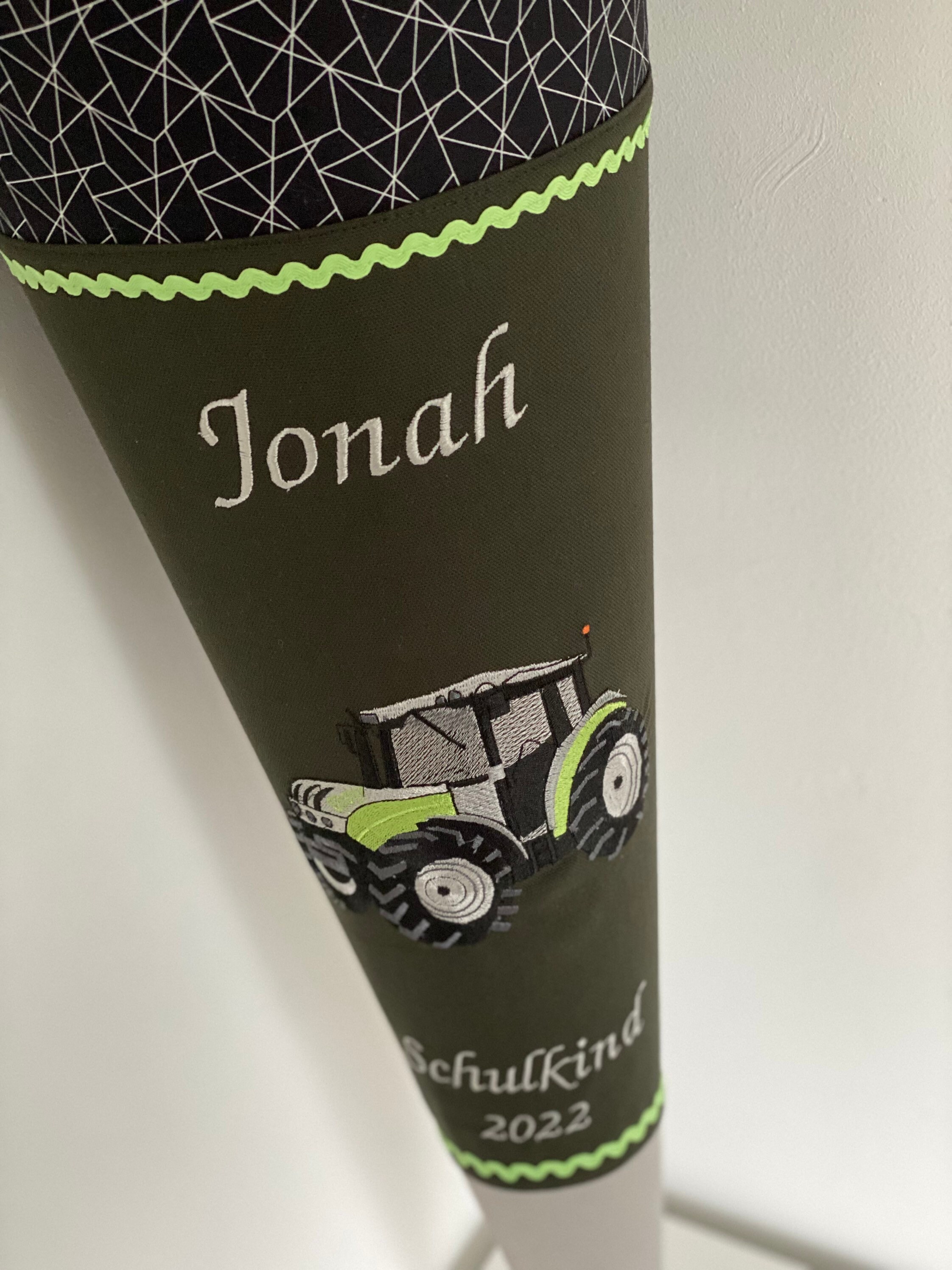 Tractor School Bag, Combine Bear School Bag, Tractor School Bag, Sewn ...