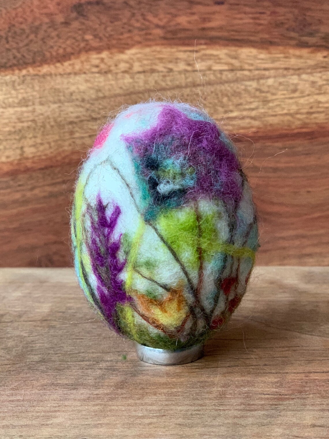 Needle Felted Easter Egg - Etsy