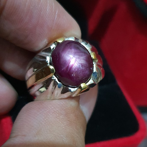 Star Ruby Ring - Etsy
