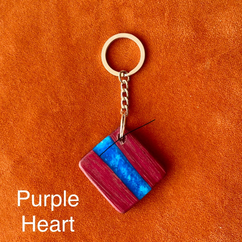 Resin River Key Ring / Pendent / Keychain - Etsy