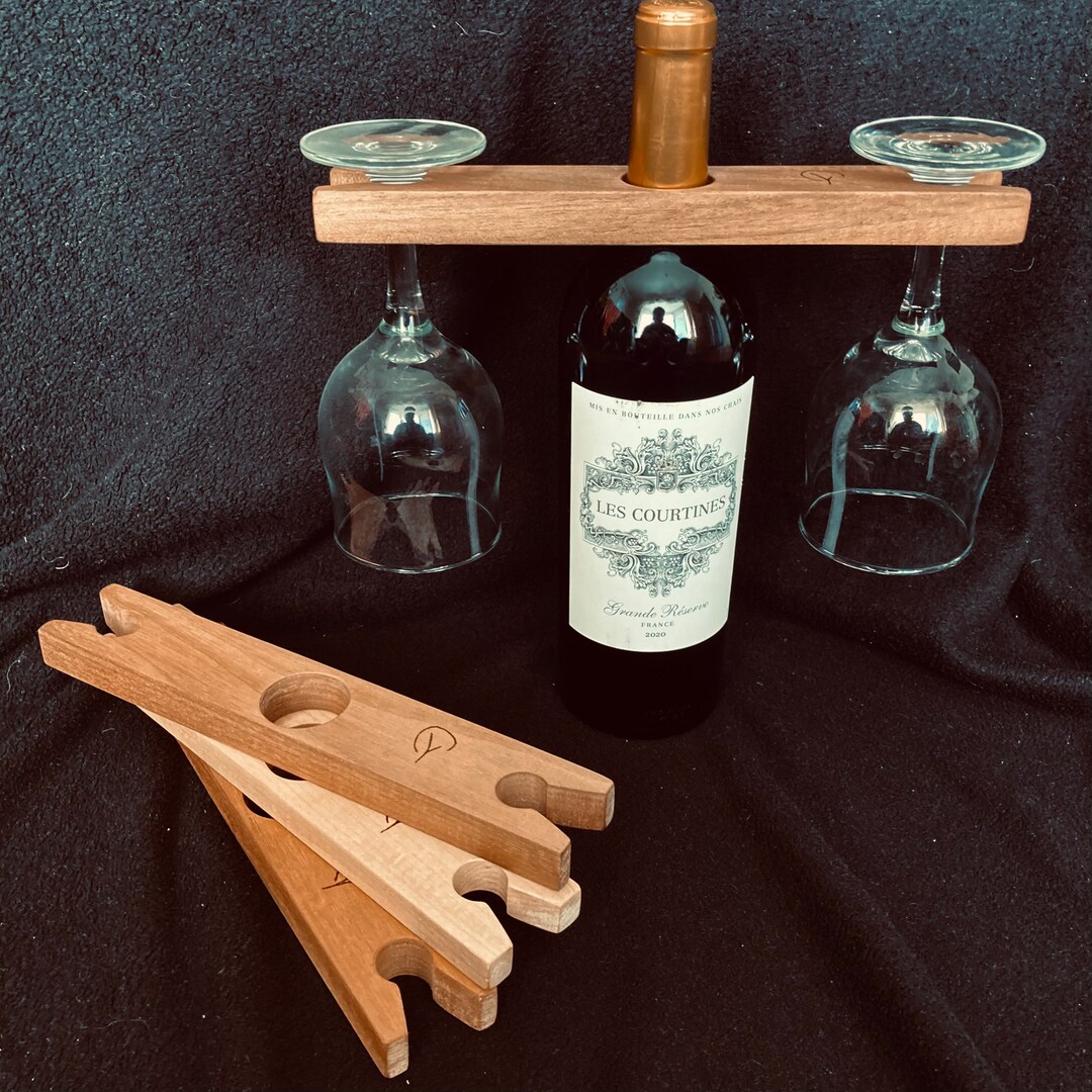 The Wine Glass Stand - Etsy