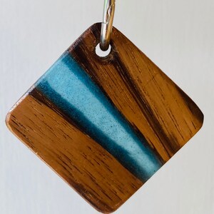 Resin River Key Ring / Pendent / Keychain | Etsy