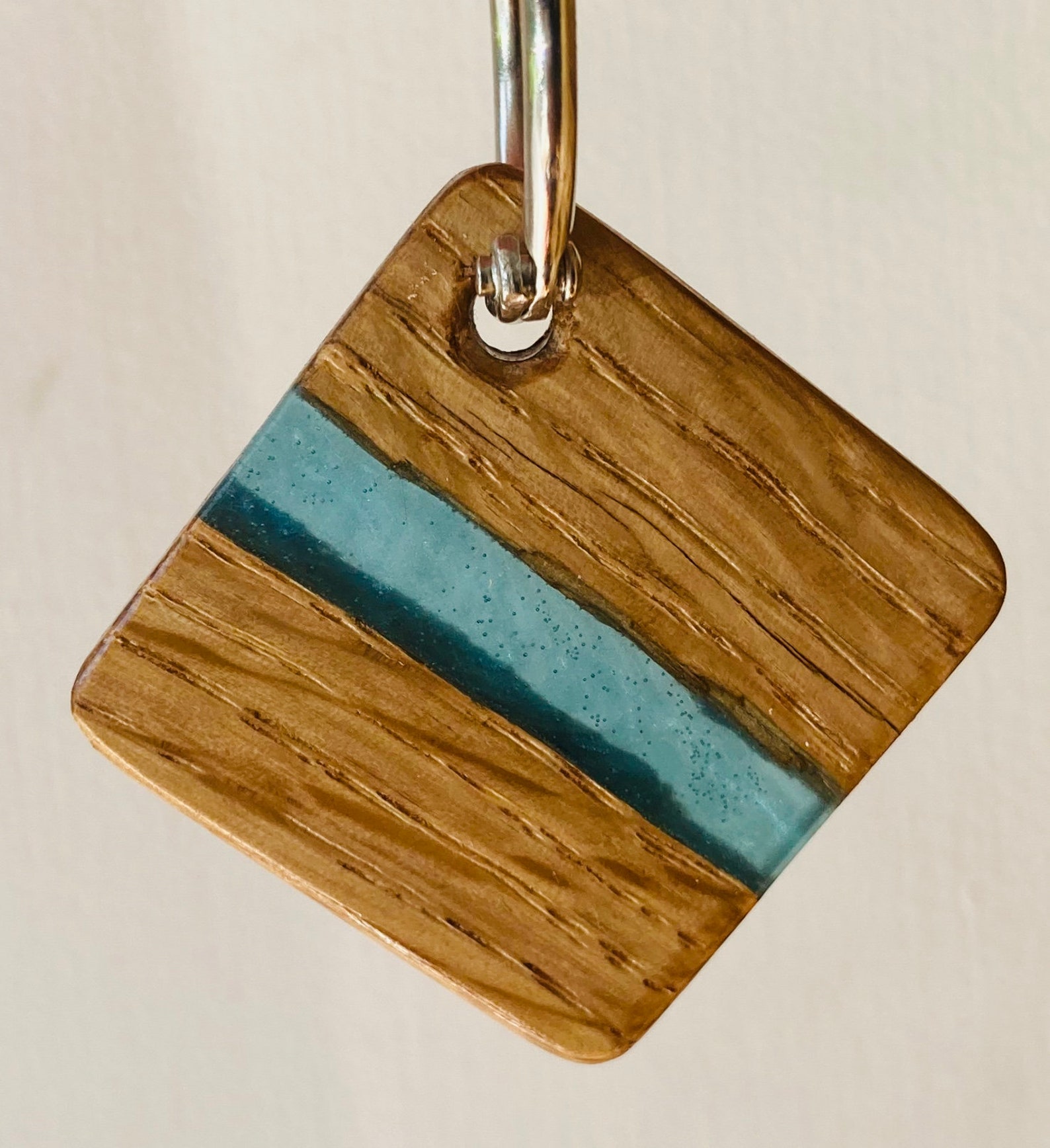 Resin River Key Ring / Pendent / Keychain | Etsy