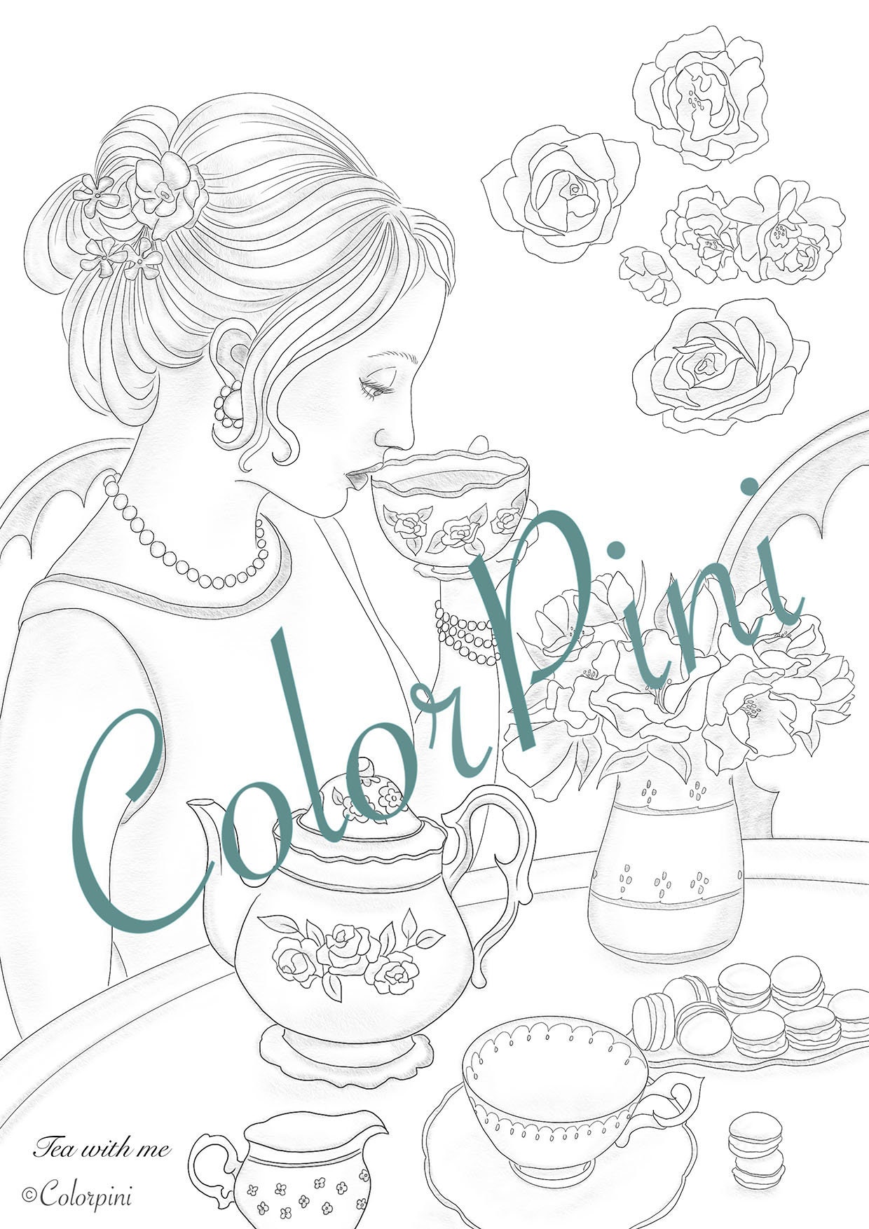ME TIME Printable Adult Coloring Book - Etsy