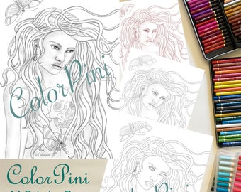 Hekate Coloring Page - Etsy