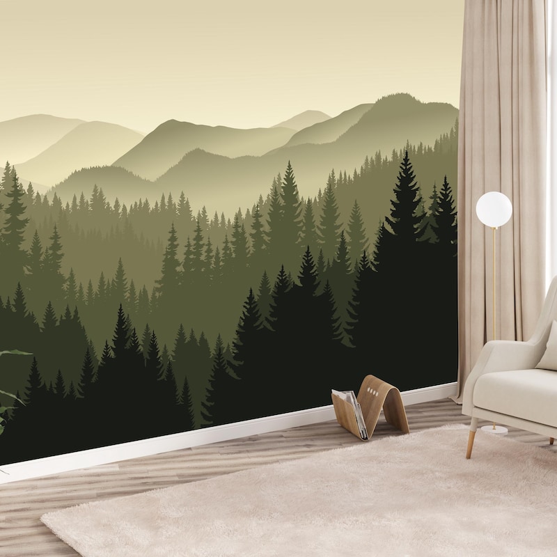 Tree Wallpaper - Etsy