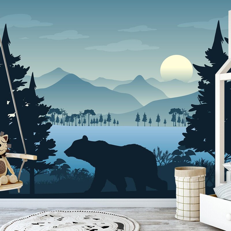 Bear Wallpaper - Etsy