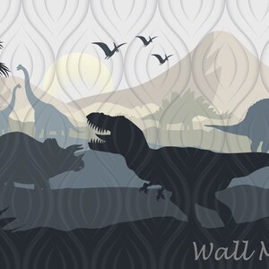 Jurassic World Wallpaper Kids Trex Wall Mural Nursery Dinosaur ...