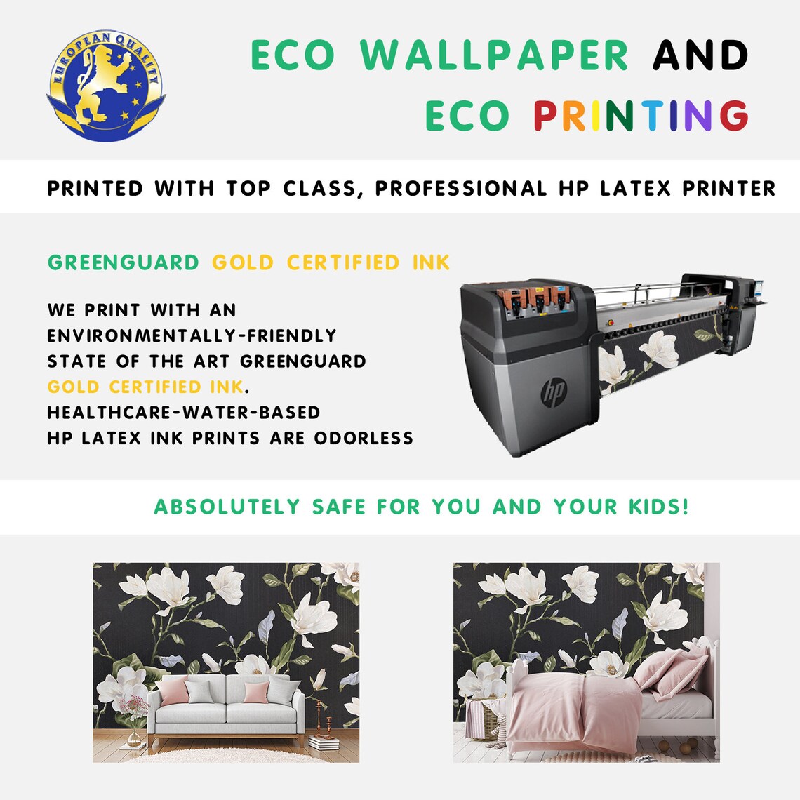 Dark Floral Wallpaper Removable Wallpaper Flowers Black and - Etsy