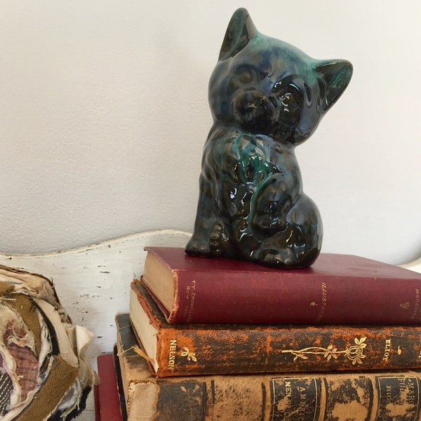 Blue Mountain Pottery Cat - Etsy