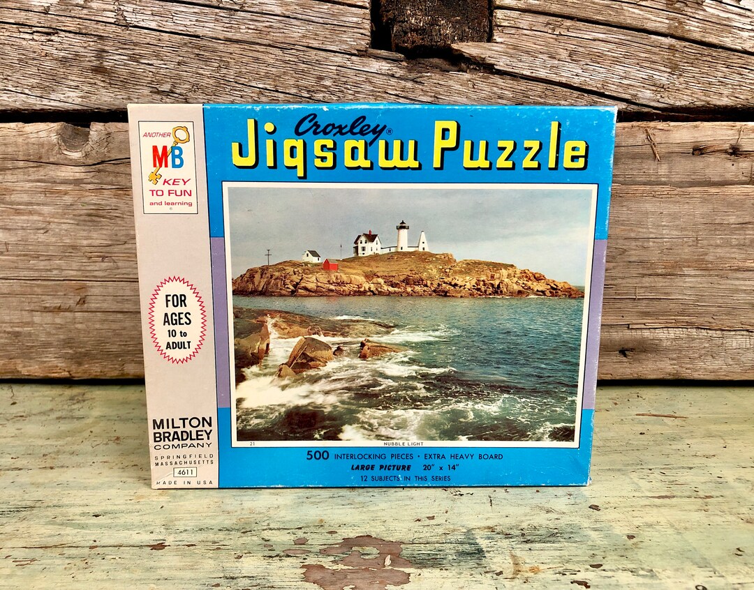 1965 Milton Bradley 500-piece Croxley Jigsaw Puzzle Nubble - Etsy