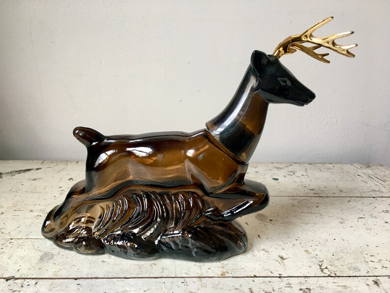 Vintage Avon Ten Point Buck Perfume Bottle - Etsy