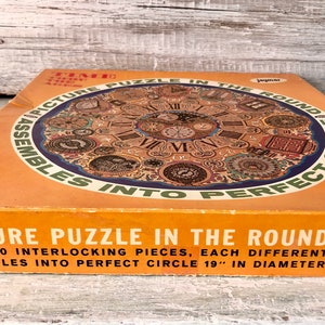 Vintage Jaymar Picture Puzzle in the Round time Thru the Ages - Etsy UK