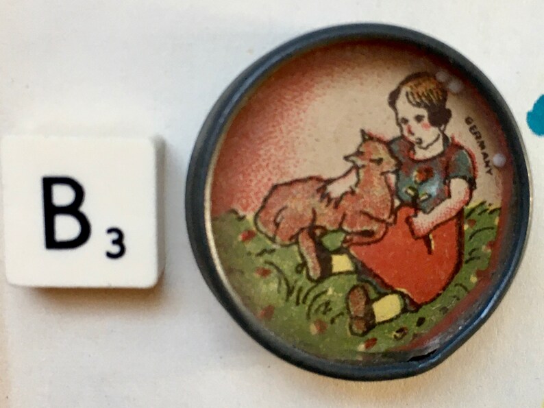 Vintage Miniature German Dexterity Puzzles With Mirror Backs - Etsy