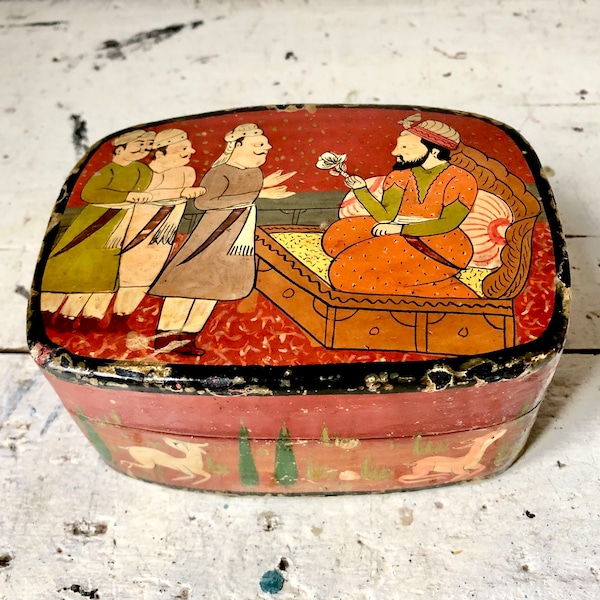 Kashmiri Trinket Box - Etsy