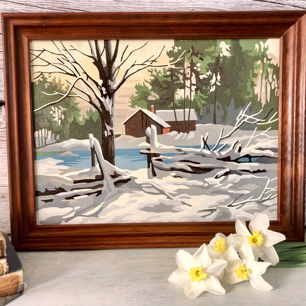 70s Paint by Number - Etsy