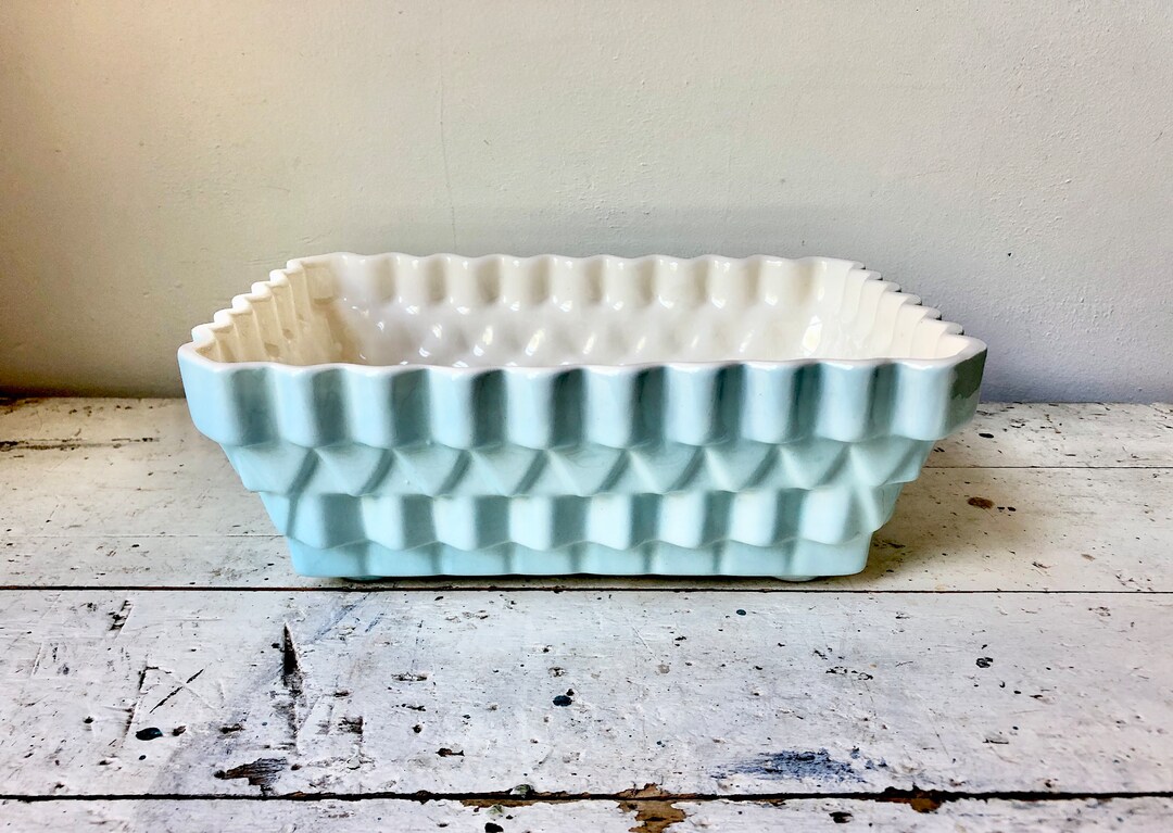 Vintage Roseville Ohio Rectangular Ceramic Planter 630 - Etsy