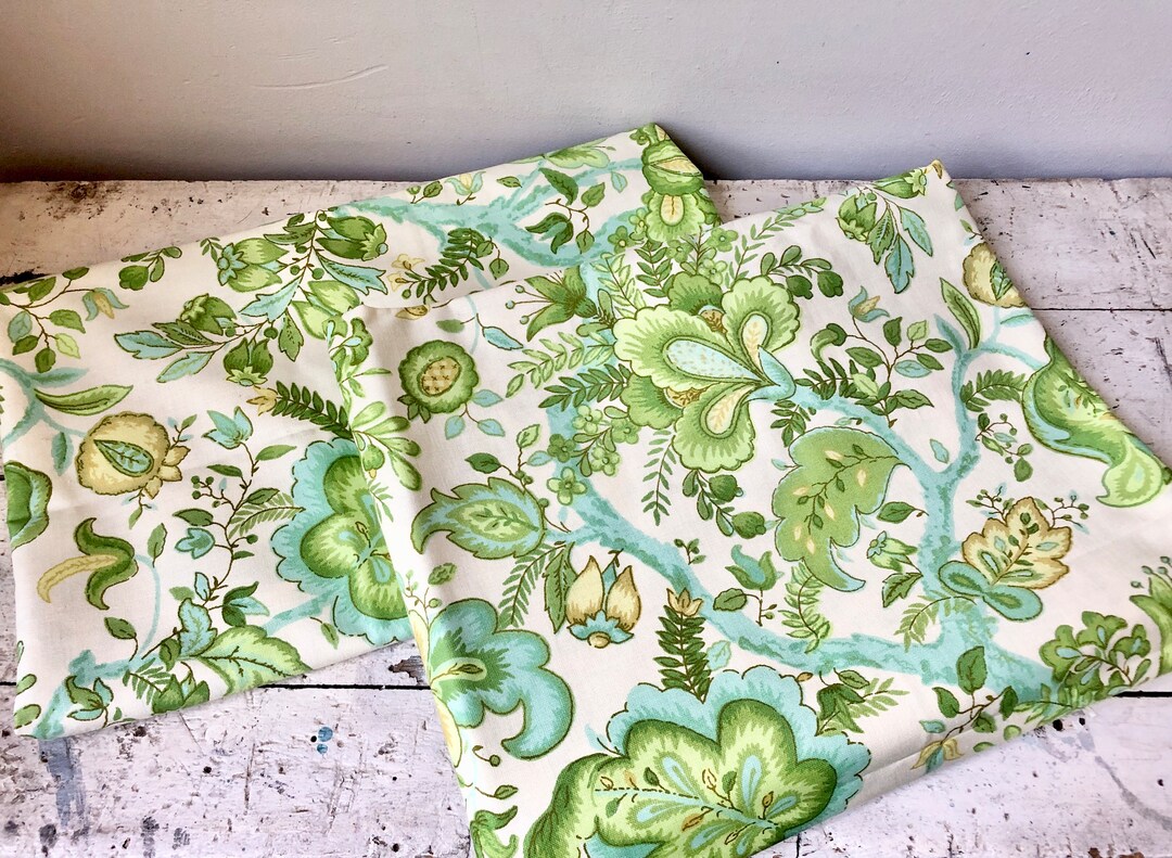 Two Selections of Vintage Bloomscape Fabric; 55x60" and 55x88" - Etsy