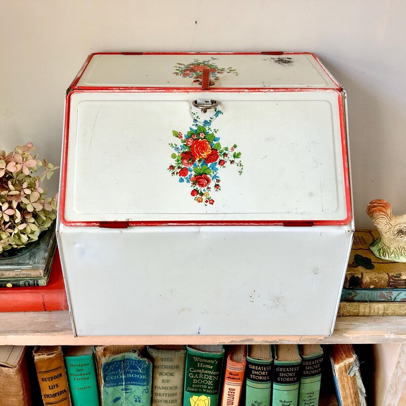 Vintage Bread Box - Etsy
