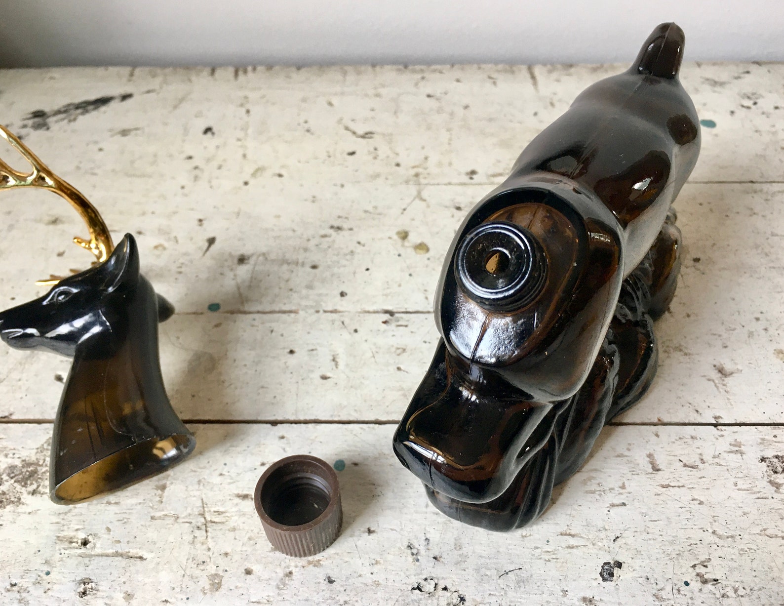 Vintage Avon Ten Point Buck Perfume Bottle - Etsy