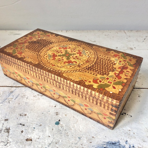 Pyrography Box - Etsy