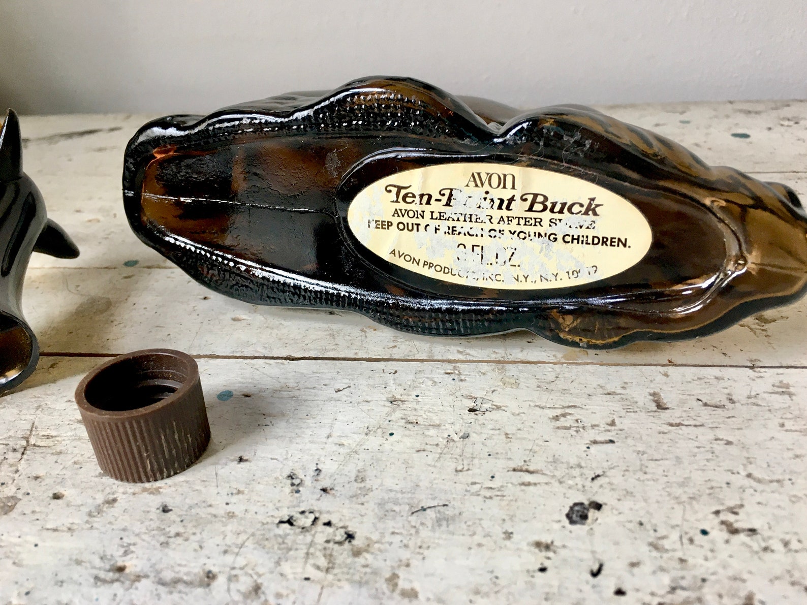 Vintage Avon Ten Point Buck Perfume Bottle - Etsy