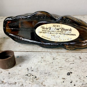 Vintage Avon Ten Point Buck Perfume Bottle - Etsy