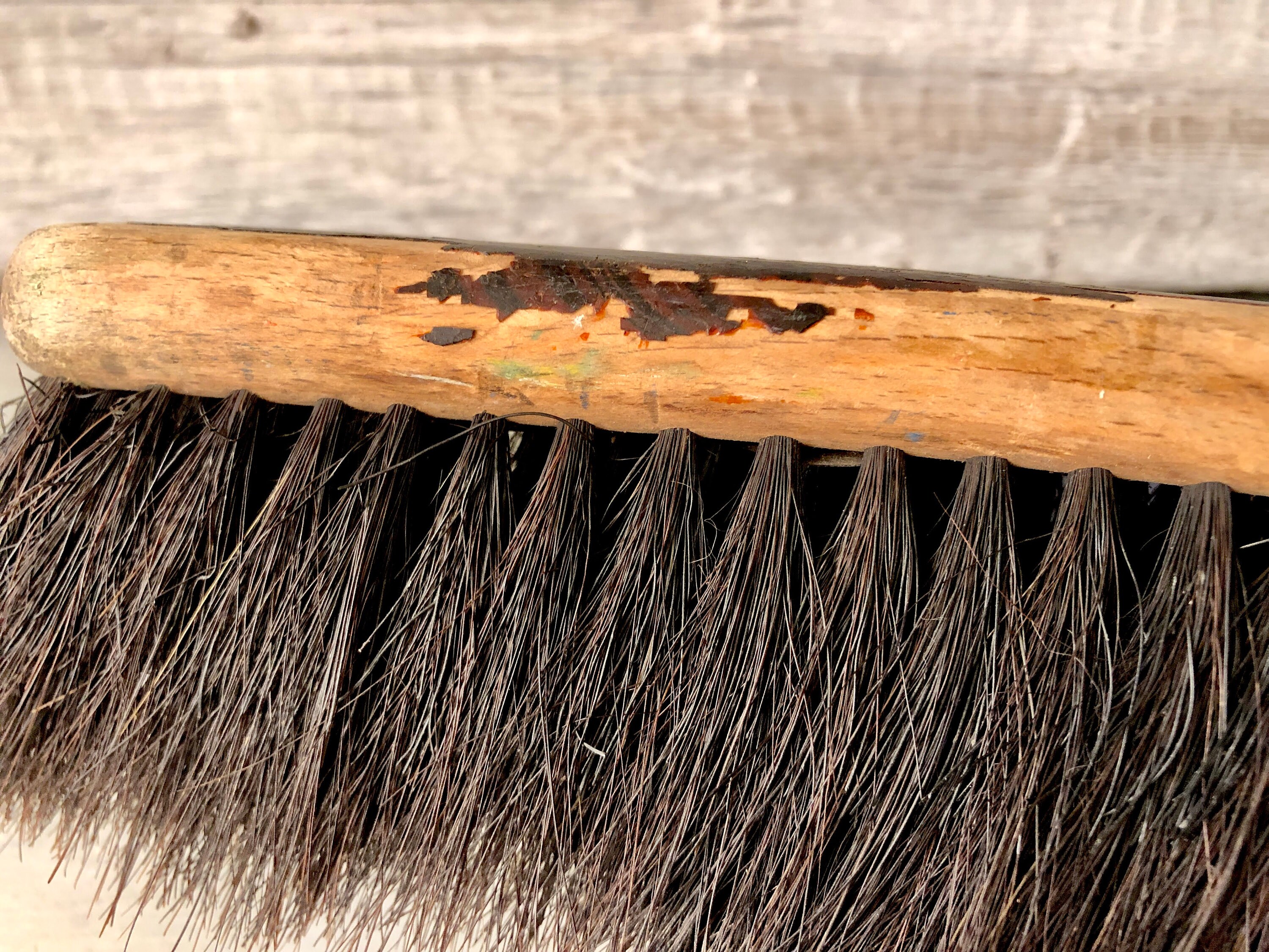Vintage Rustic Drafting Brush - Etsy