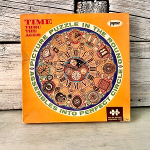 Vintage Jaymar Picture Puzzle in the Round time Thru the Ages - Etsy UK