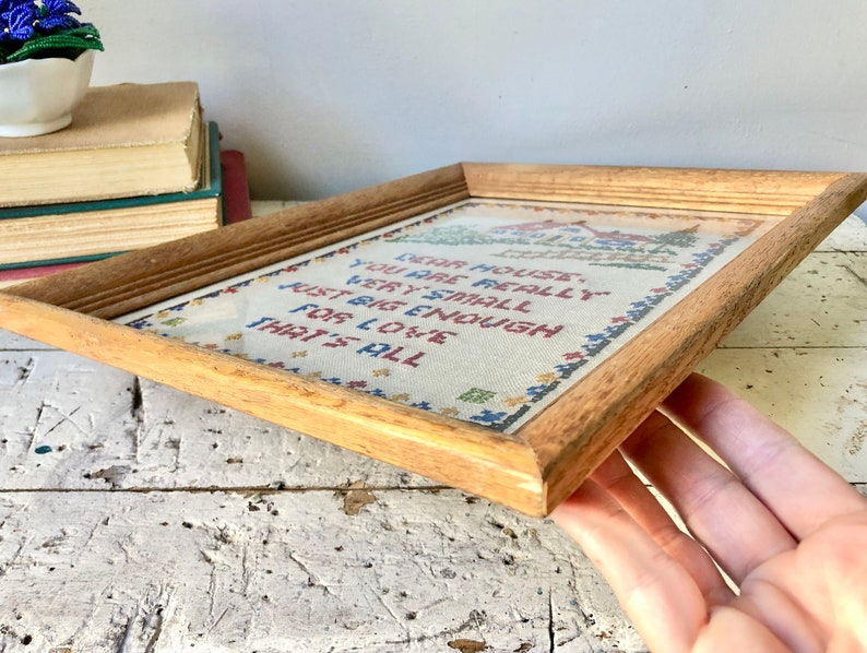 Vintage Dear House Cross-stitch Embroidery - Etsy