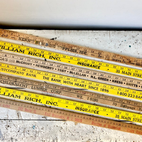 Yardsticks - Etsy