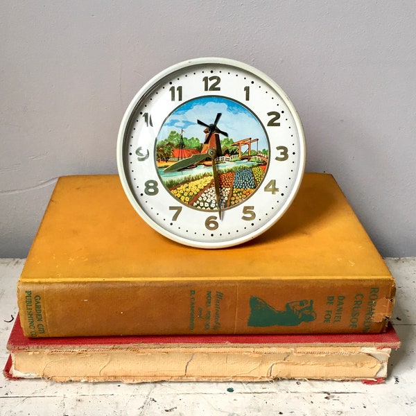 Windmill Clock - Etsy