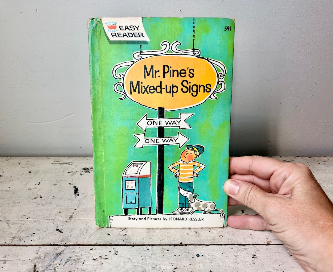 1961 Edition of Mr. Pine's Mixed-up Signs Wonder Books - Etsy