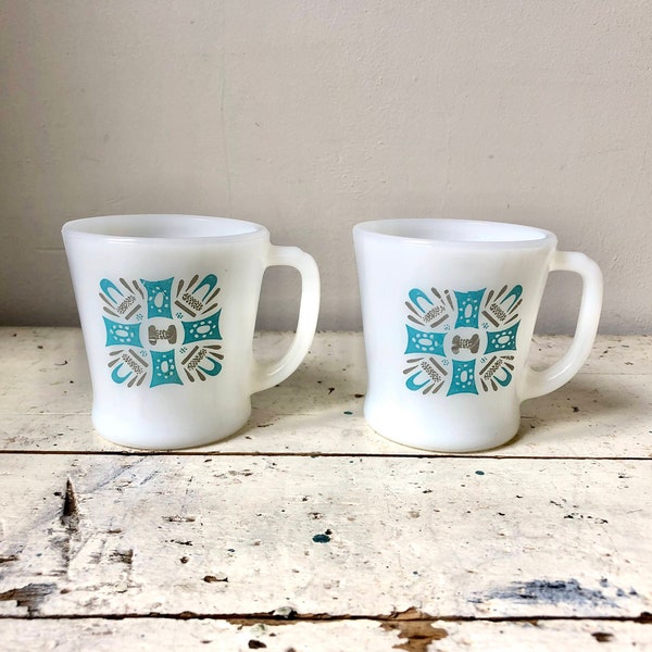 Milk Glass Mugs - Etsy