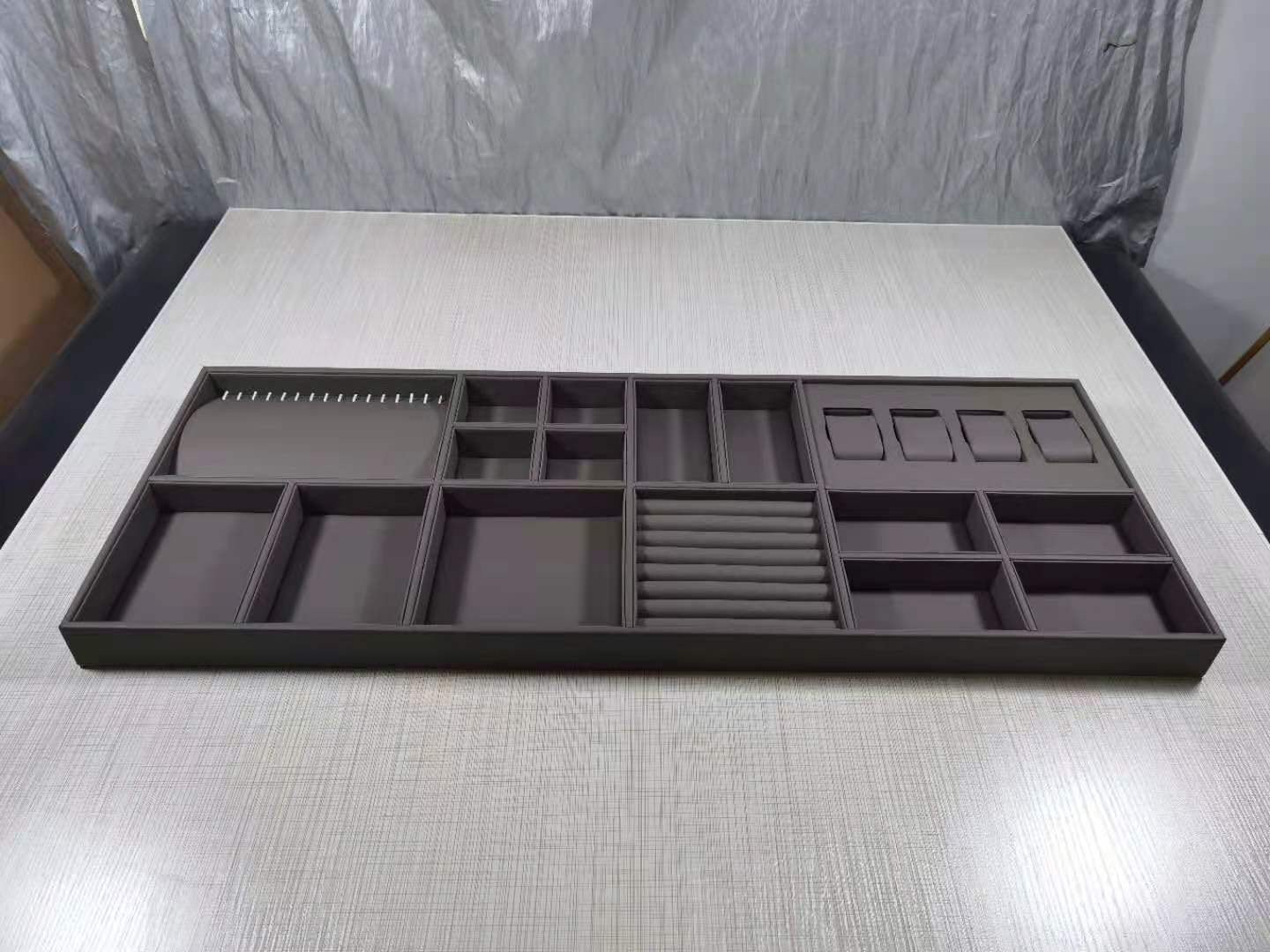 Custom Jewelry Organizer Velvet Trays | Custom Drawer Inserts | PU ...