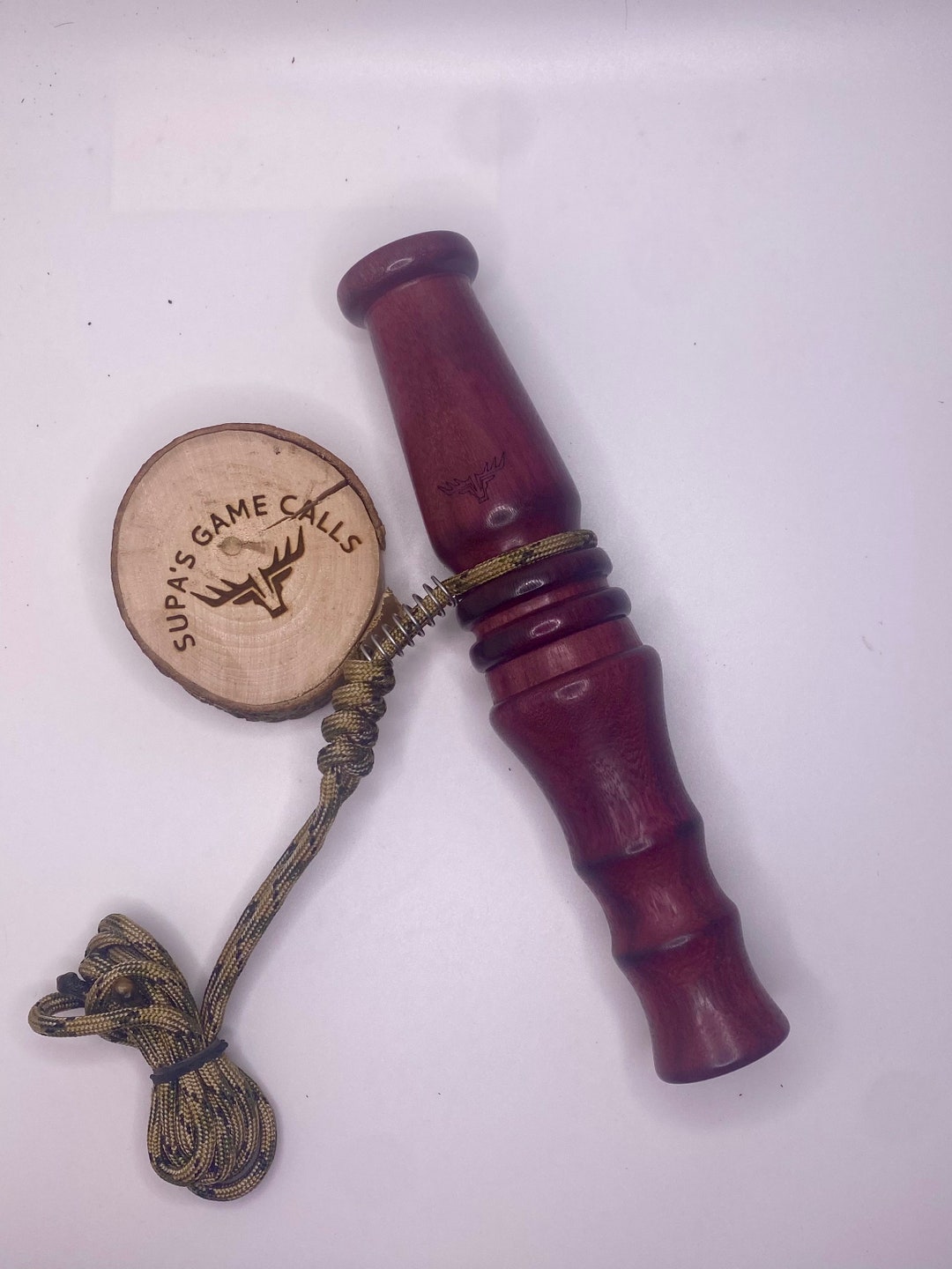 Handcrafted Hand Turned Deer Grunt Call Made From Purpleheart Wood - Etsy