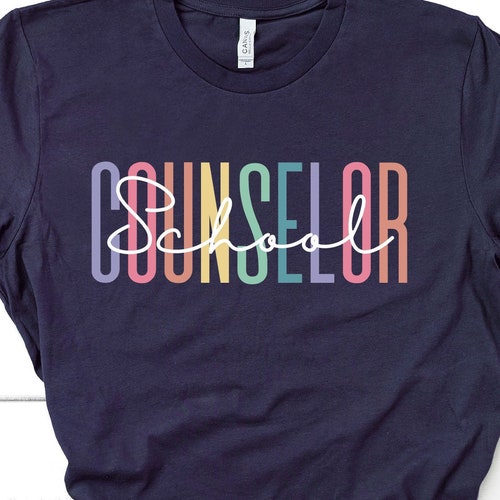 School Counselor Shirt School Counselor T Shirt Counselor - Etsy