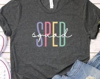 Sped Squad Shirt - Etsy