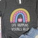 SPED Squad Shirt, Life Happens Visuals Help, Teacher Shirts, Teacher ...