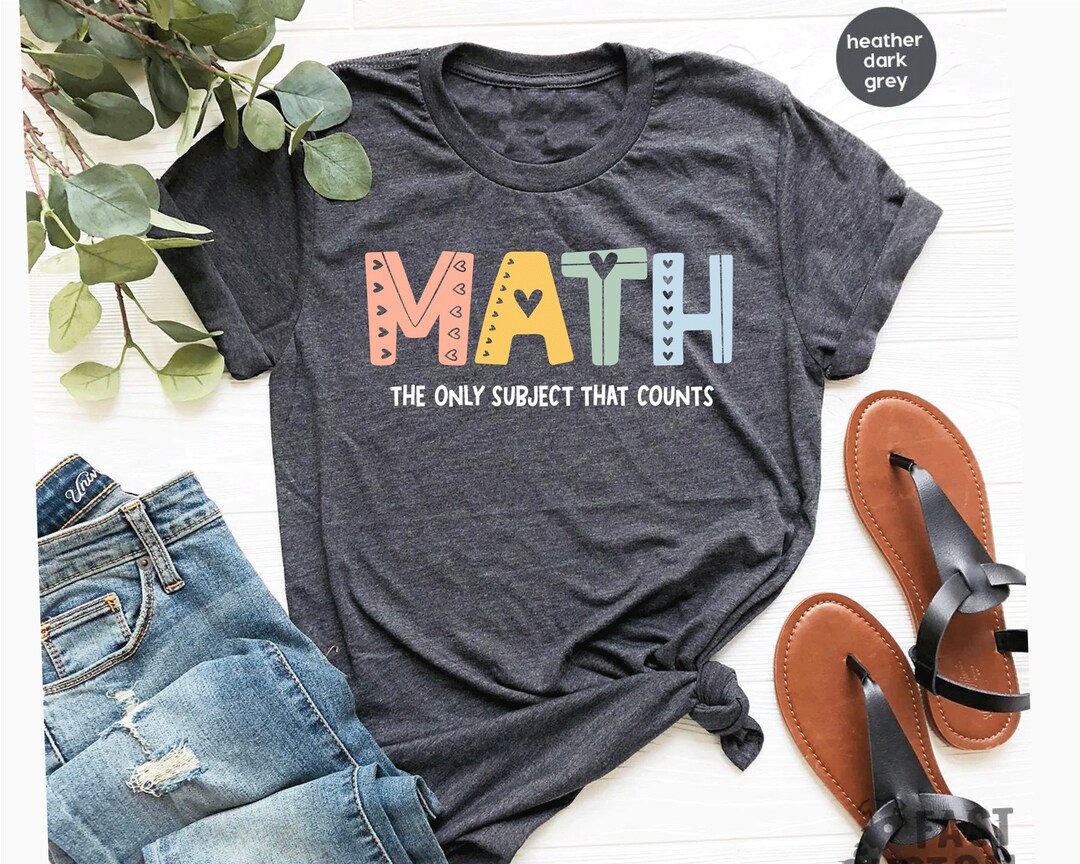 Funny Math Shirt Math Shirt Math Teacher Math Teacher Gift Math ...
