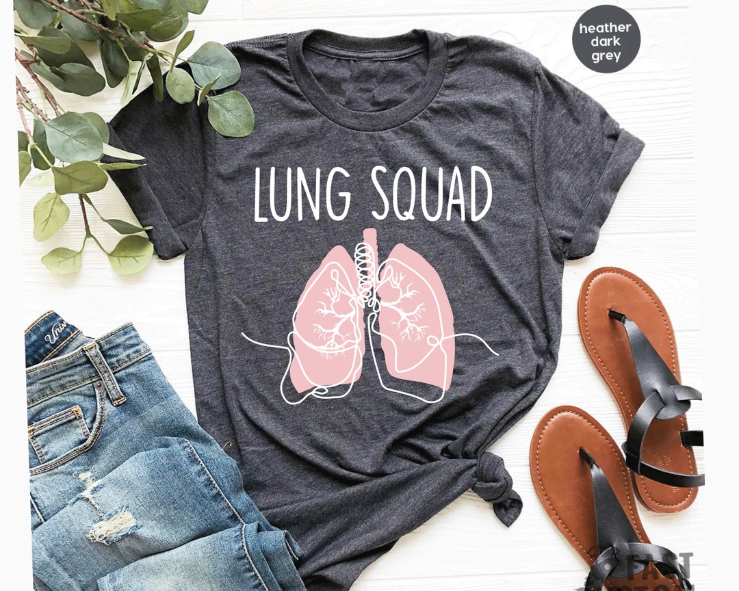 Lung Squad - RT Shirt, Respiratory Therapy, Pulmonologist Shirt, RT ...