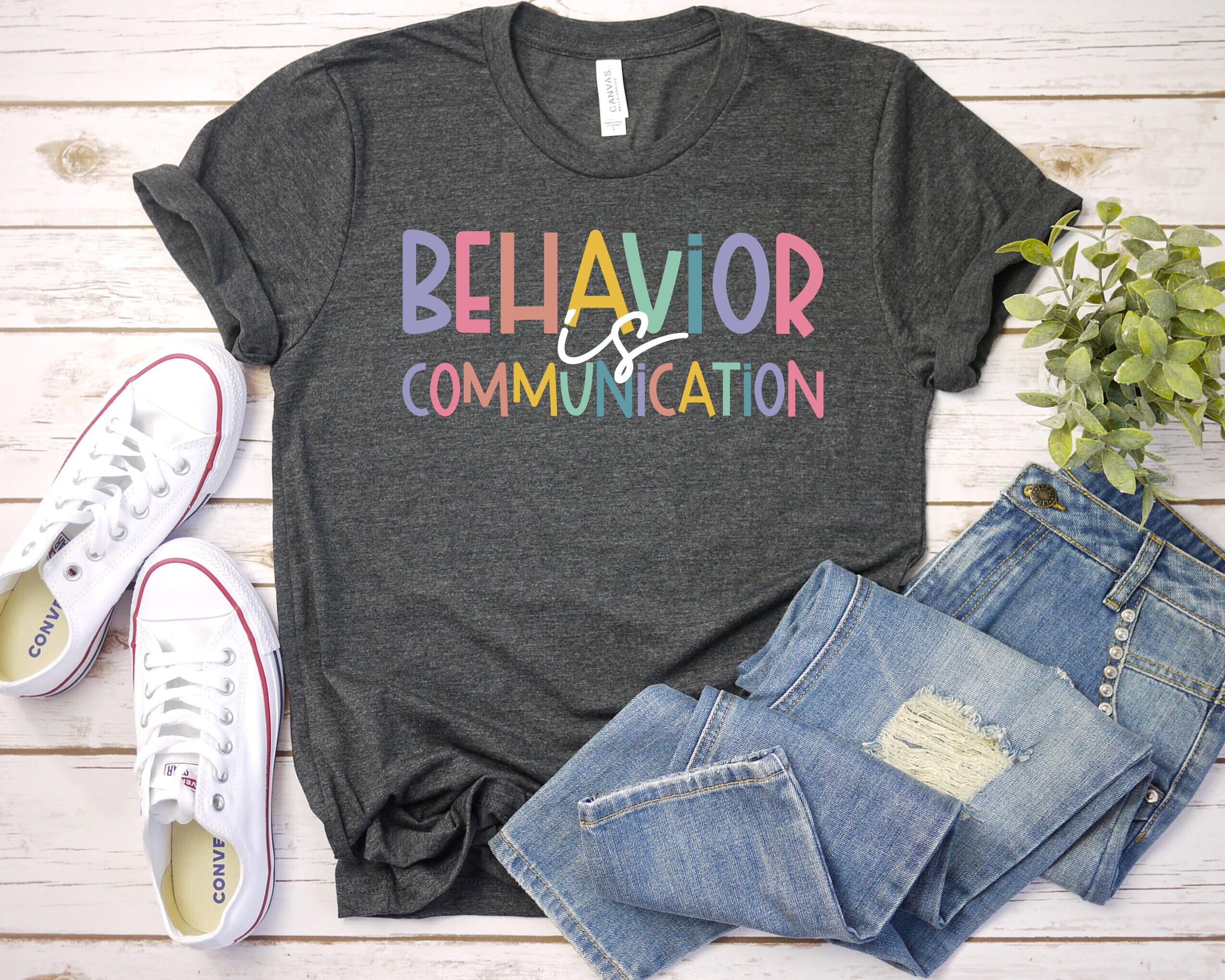 Cute Behavior is Communication Shirt Special Education - Etsy