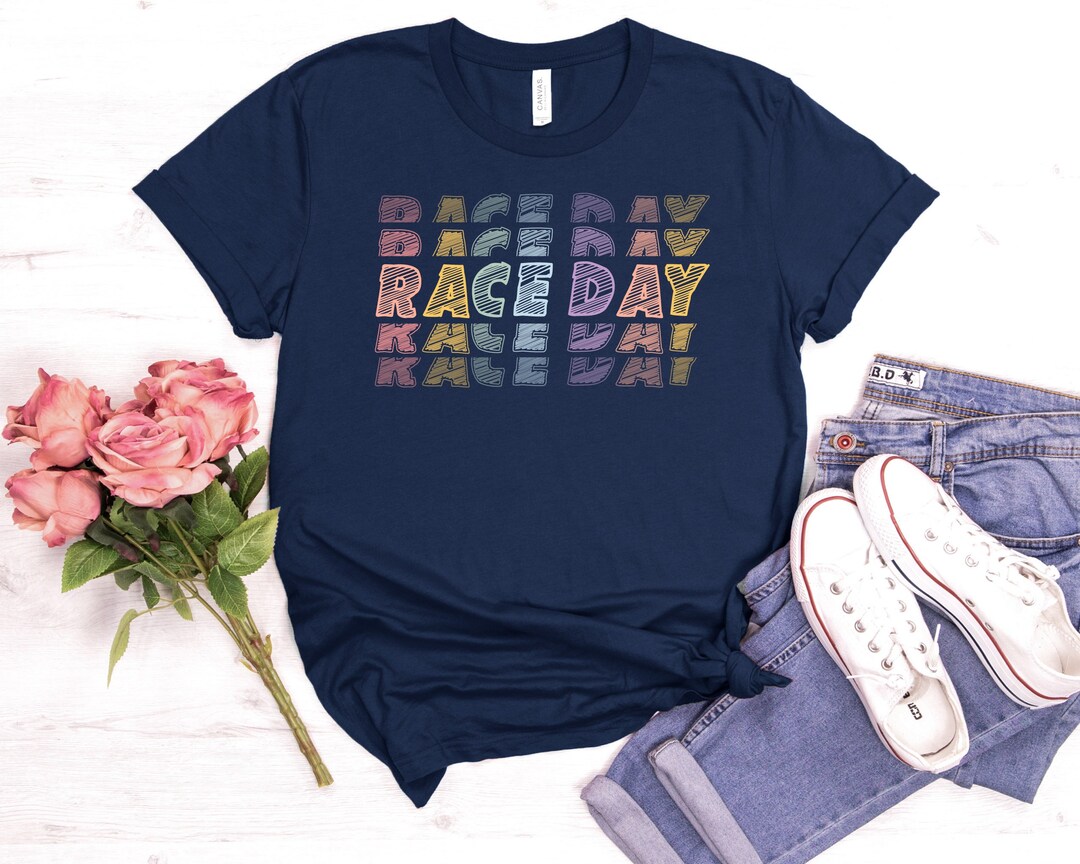 Racing Season Racing Tshirts for Women Race Wife Race Day Tee Womens ...