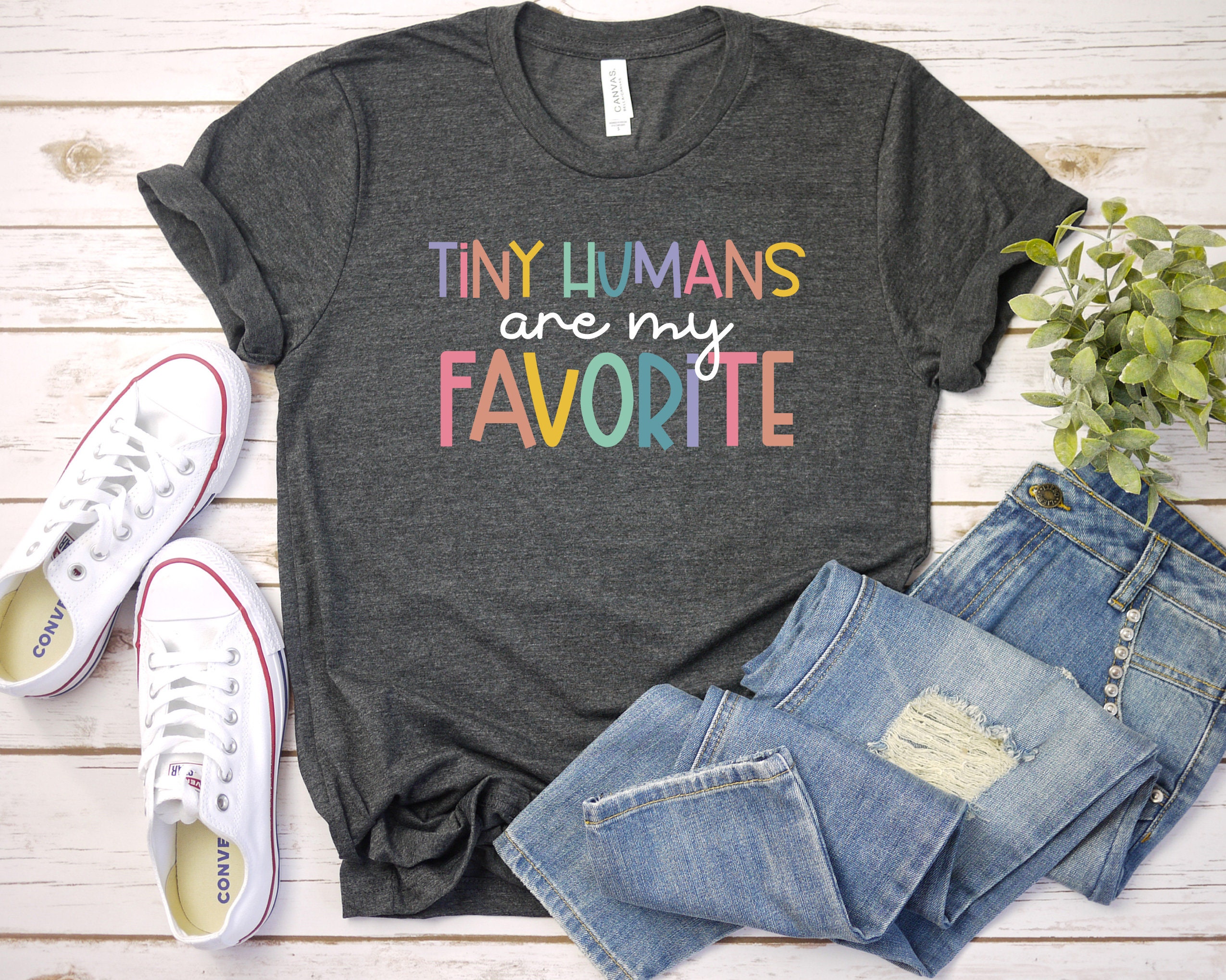 Tiny Humans Are My Favorite, Tiny Humans Shirt, Peds Nurse Shirt ...