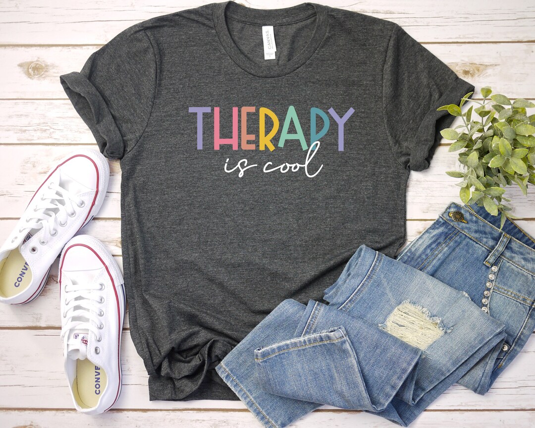 Mental Health Shirt, Therapy is Cool, Mental Health Awareness ...